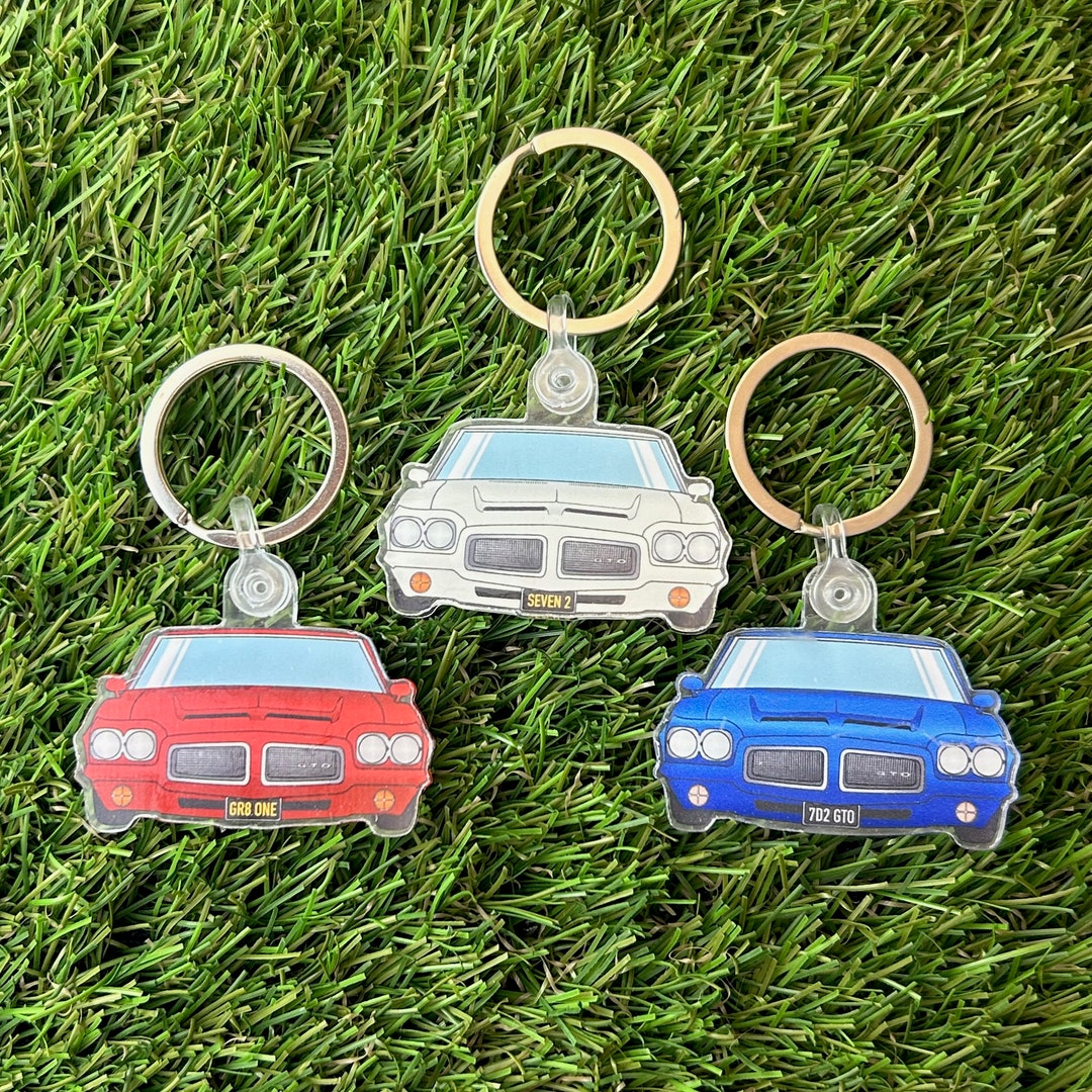 1972 Pontiac GTO Acrylic Keychain - Etsy