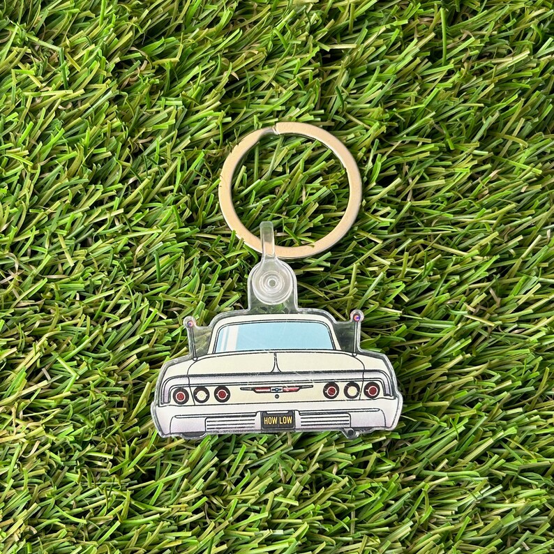 1964 Chevy Impala Acrylic Keychain - Etsy