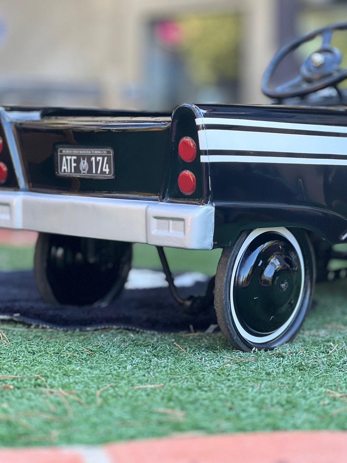 Murray Pedal Car Custom Decal Set - License Plate + Dashboard Gauge ...