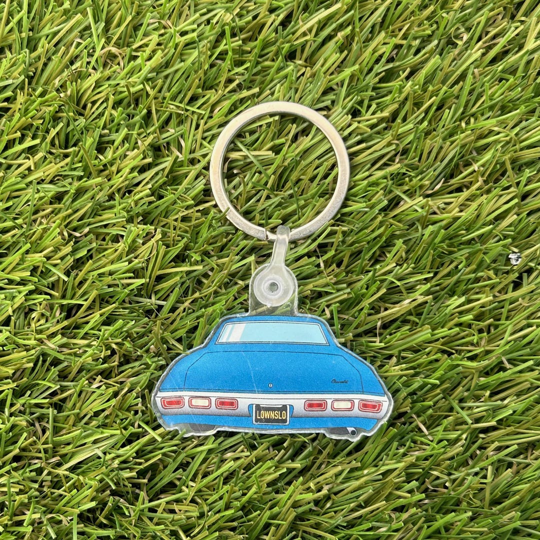 1969 Chevy Impala Acrylic Keychain - Etsy