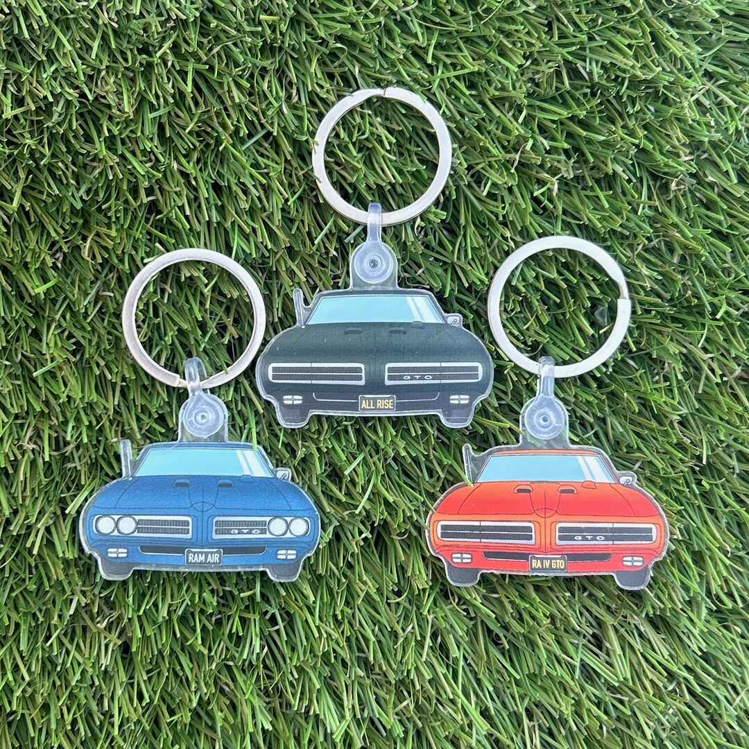 1969 Pontiac GTO Judge Acrylic Keychain - Etsy