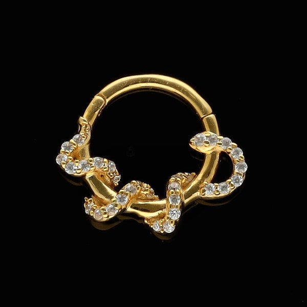 Snake Nose Ring - Etsy