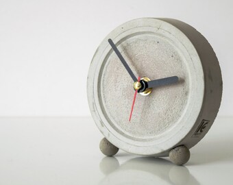 Table Concrete Clock | Etsy