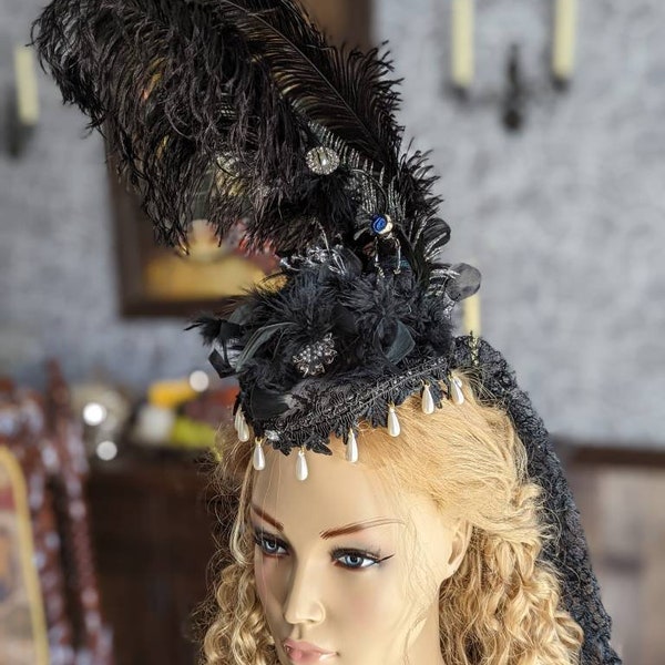 Victorian Fascinator - Etsy