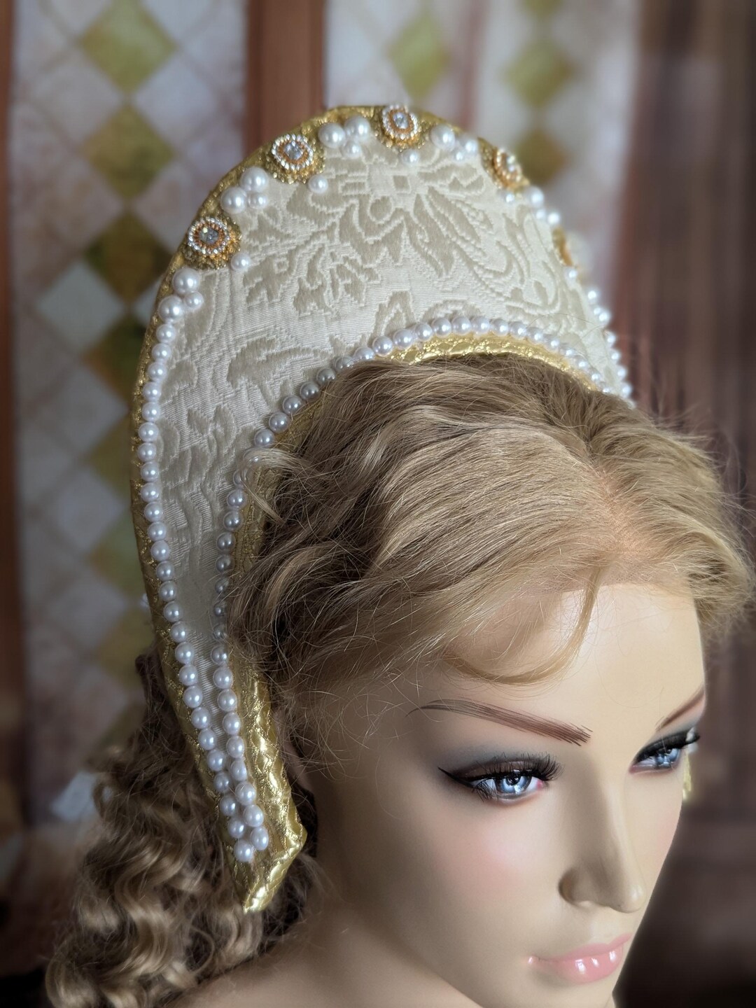 Renaissance French Hood Ivory - Etsy