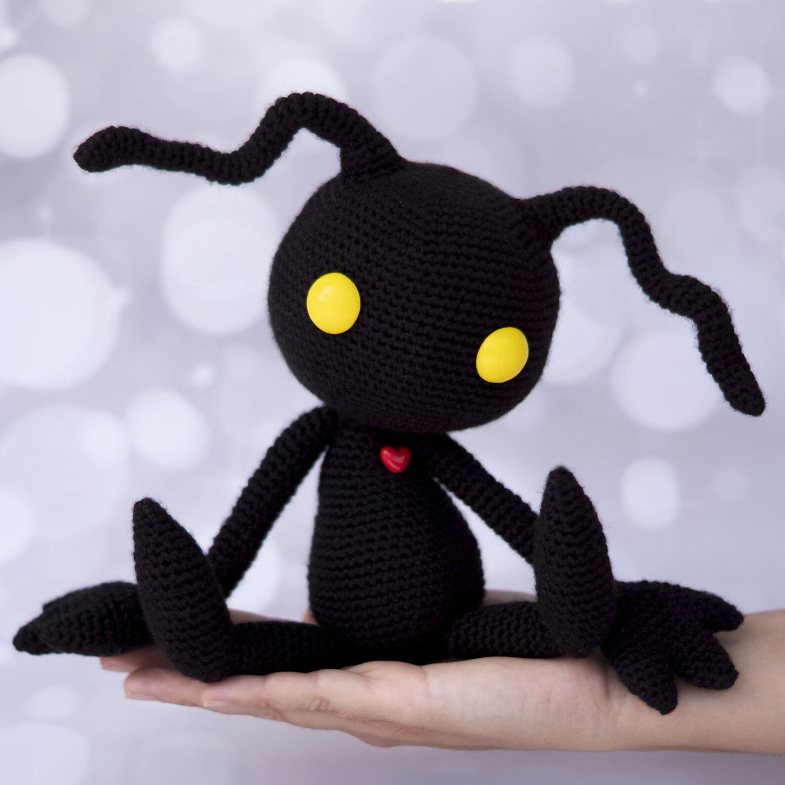 Crochet Pattern Shadow Heartless Kingdom Hearts Amigurumi - Etsy