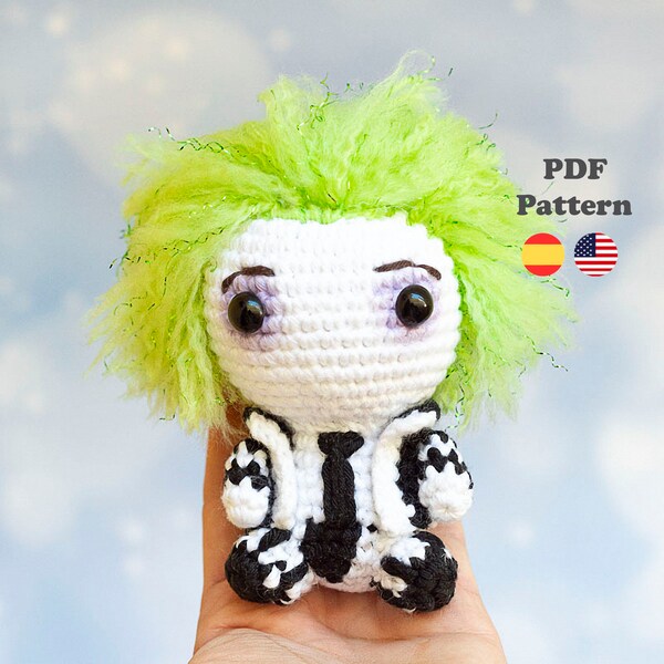 Beetlejuice Amigurumi Patterns - Etsy