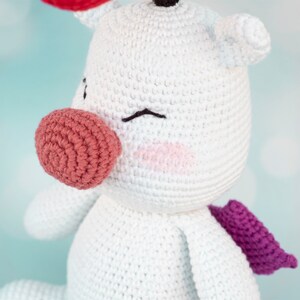 Crochet Pattern Moogle Kingdom Hearts Amigurumi Pattern ENG/ESP ...