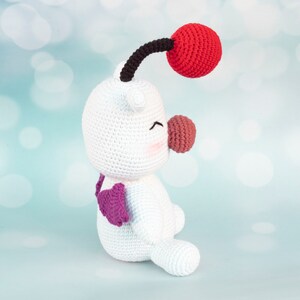 Crochet Pattern Moogle Kingdom Hearts Amigurumi Pattern ENG/ESP ...