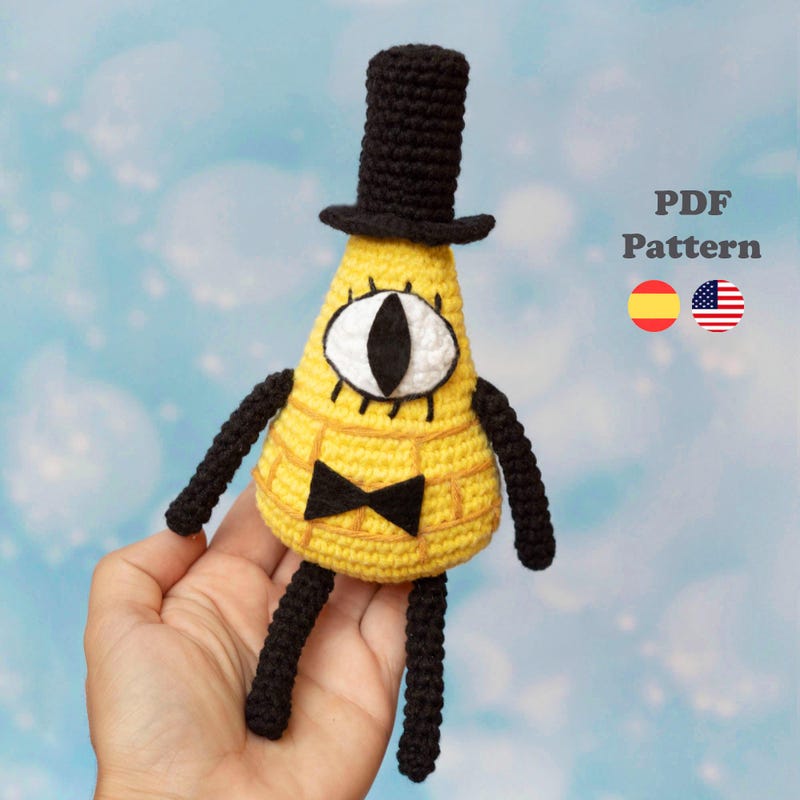 Bill Cipher Plush - Etsy
