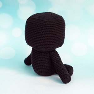 Enderman Amigurumi Crochet Pattern Pdf| Pdf-pattern | ENG / SPA | Amigurumi Enderman Videogame ...