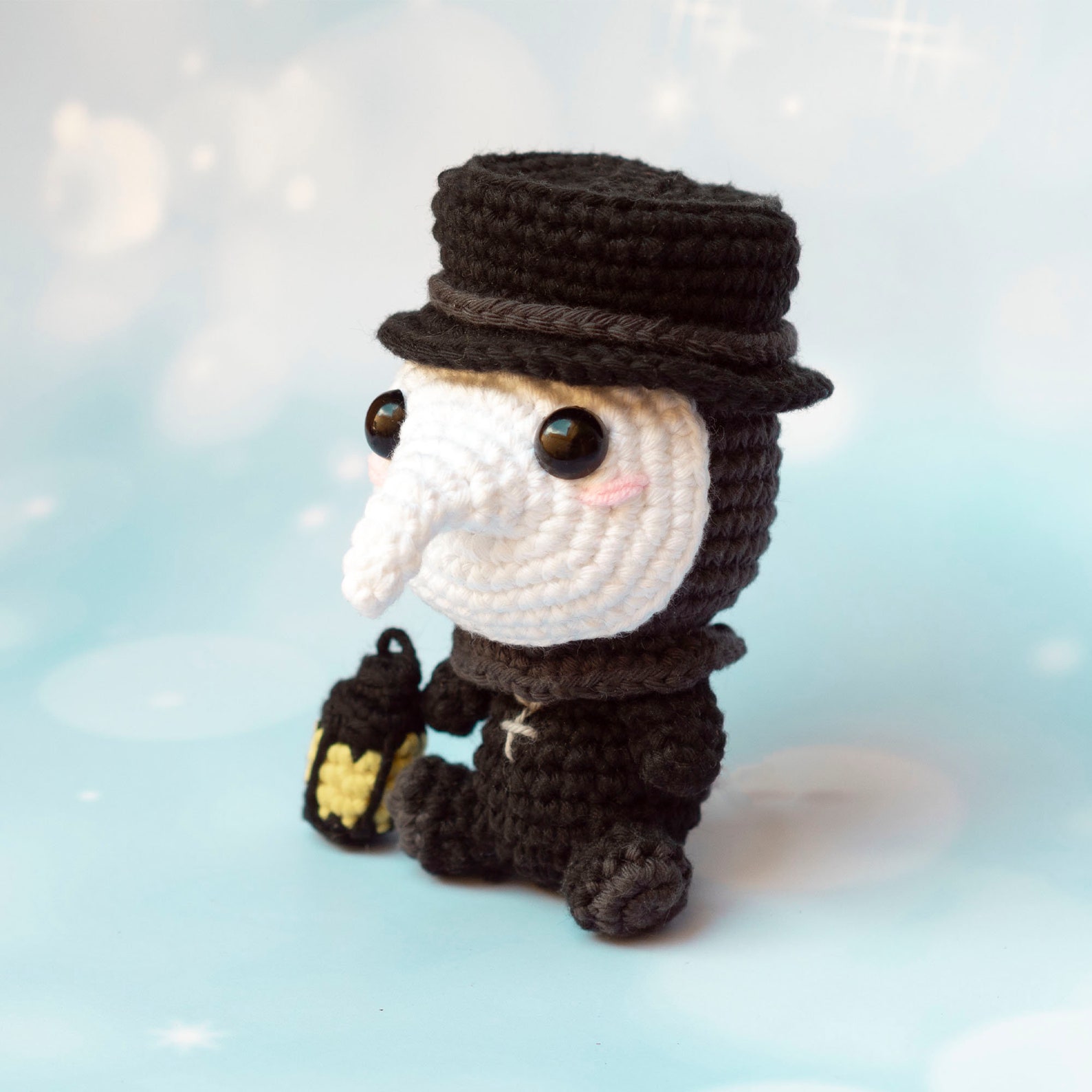 Plague Doctor Amigurumi Crochet Pattern Pdf| PDF Pattern | ENG/ESP ...
