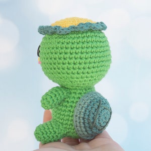 Crochet Pattern Kappa Yakai Kawaii | Amigurumi Crochet | Pdf-pattern ...