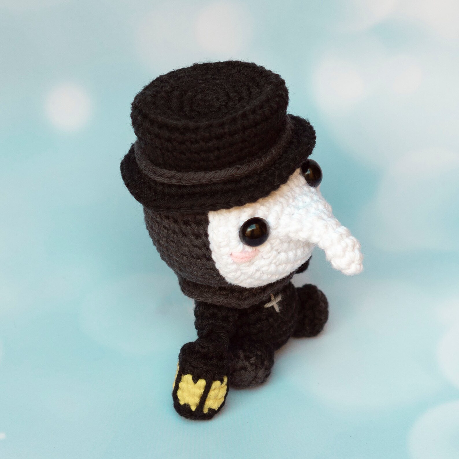 Plague Doctor Amigurumi Crochet Pattern Pdf| PDF Pattern | ENG/ESP ...