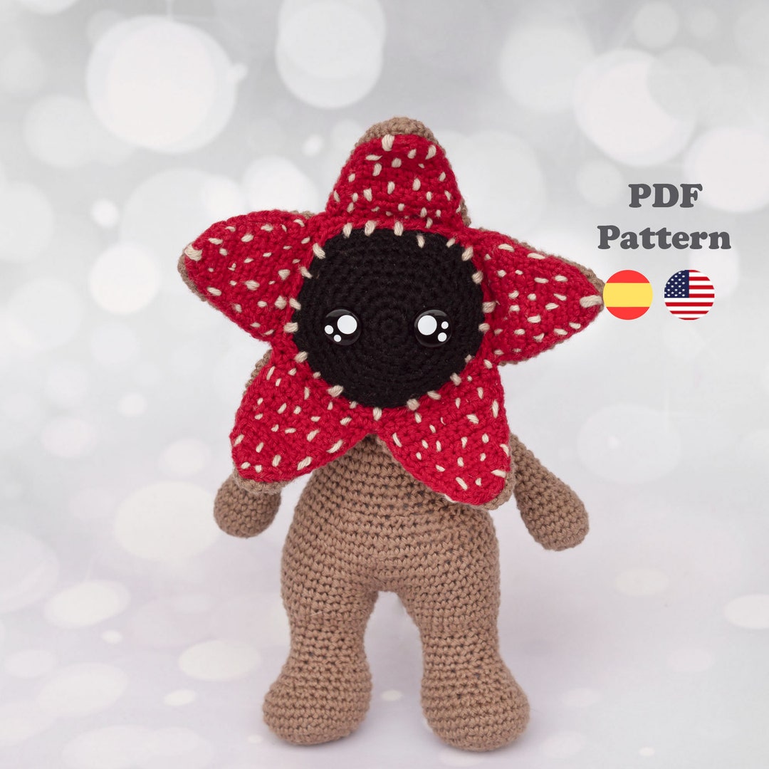 Demogorgon Kawaii Amigurumi Pattern Pdfamigurumi Stranger Things PDF ...