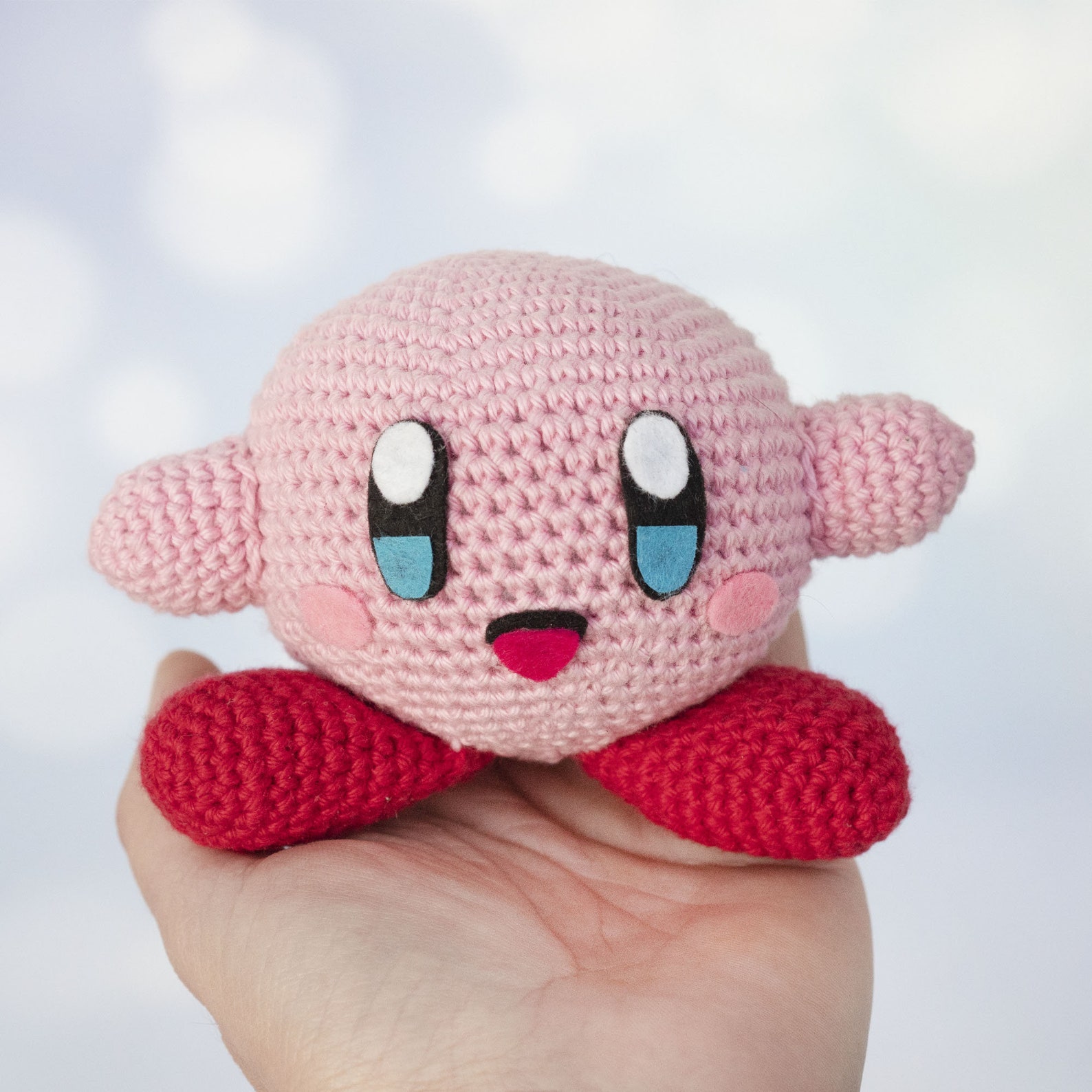 3 in 1 Crochet Pattern Kirby Kawaii Amigurumi Crochet PDF | Etsy