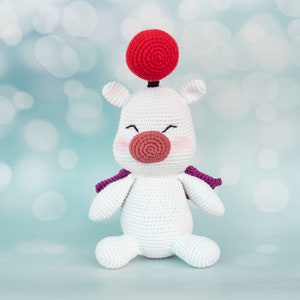 Crochet Pattern Moogle Kingdom Hearts Amigurumi Pattern ENG/ESP ...