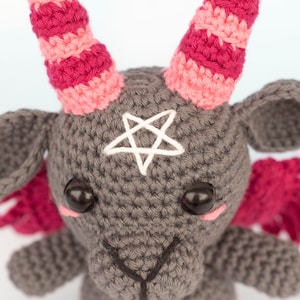 Baby Baphomet Demon Devil Goat Amigurumi Pattern | Pdf-pattern | ENG ...