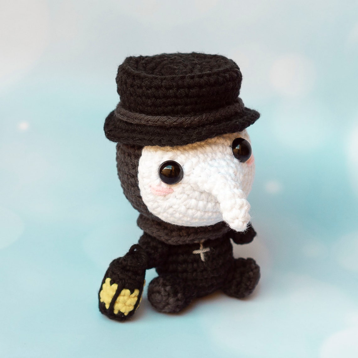 Plague Doctor Amigurumi Crochet Pattern Pdf| PDF Pattern | ENG/ESP ...