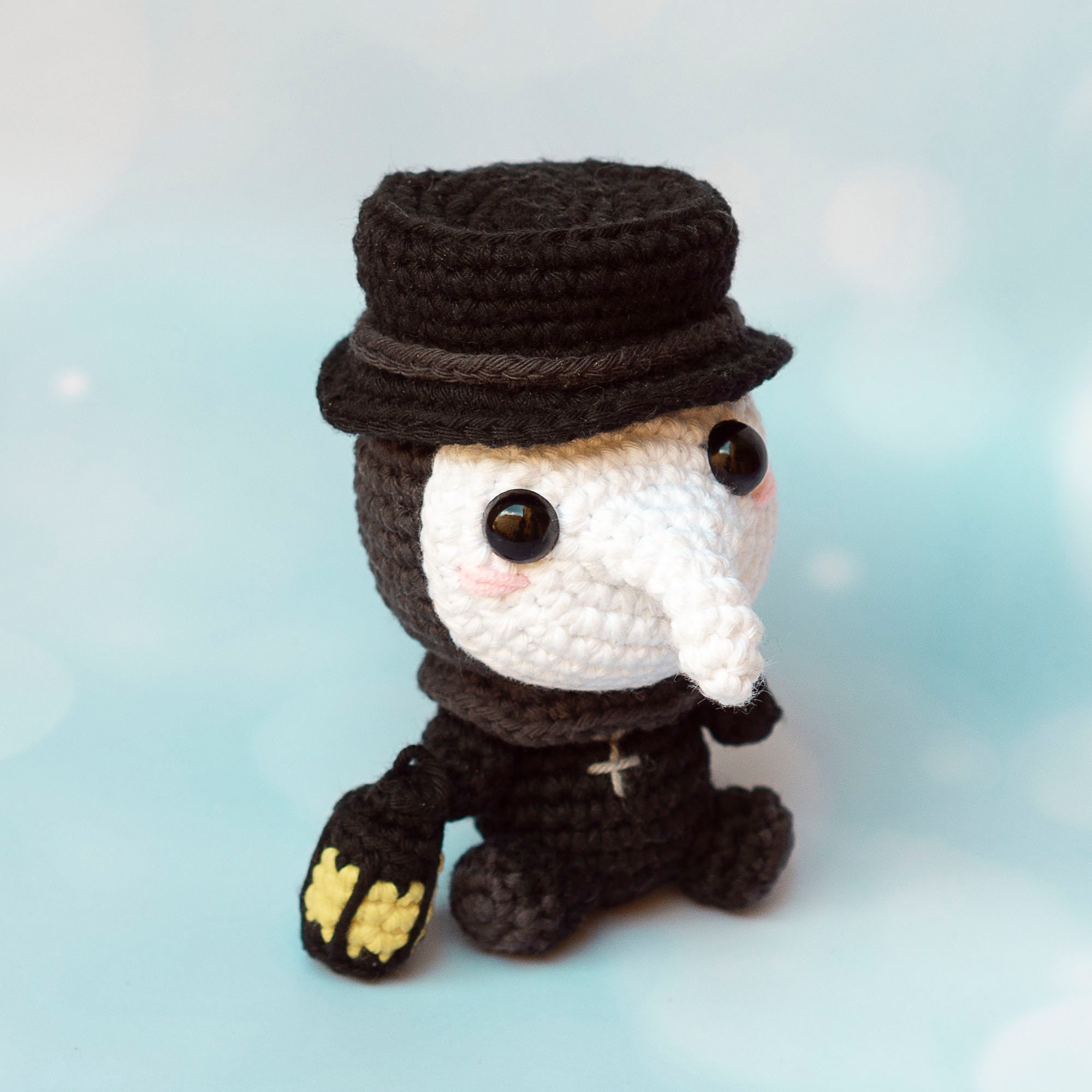 Plague Doctor Amigurumi Crochet Pattern Pdf| PDF Pattern | ENG/ESP ...