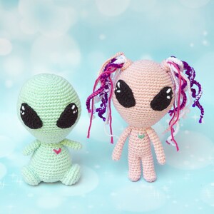 Alien Visitor Green Amigurumi Pattern Crochet| Amigurumi Pattern | ENG ...