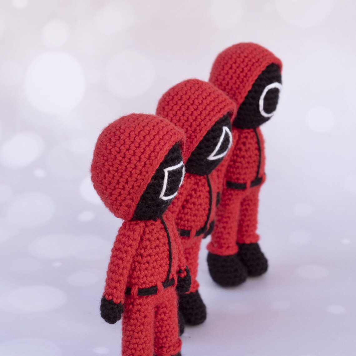 Crochet Pattern Squid Game Amigurumi Pattern ENG / ESP - Etsy España