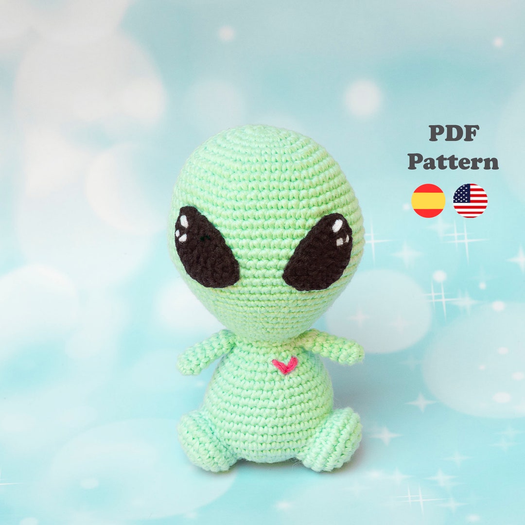 Alien Visitor Green Amigurumi Pattern Crochet| Amigurumi Pattern | ENG ...