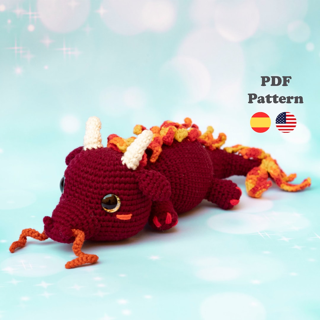 Asian Dragon Amigurumi Pattern Crochet Pattern| Amigurumi Pattern | ENG ...