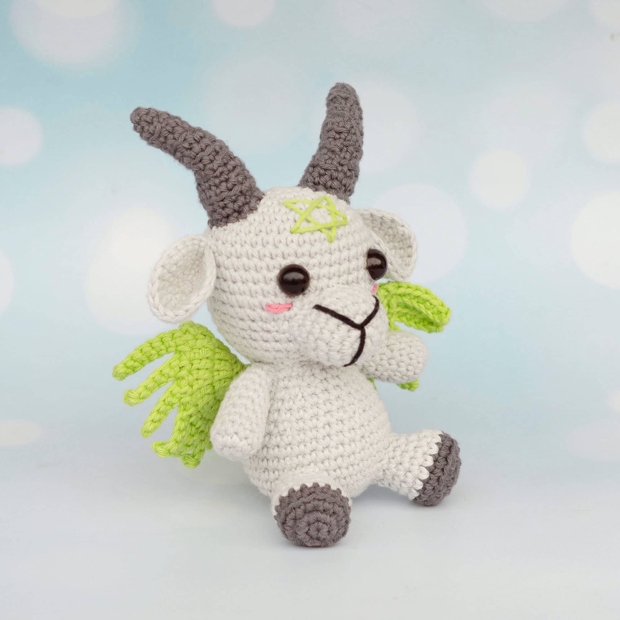 Baby Baphomet Demon Devil Goat Amigurumi Pattern PDF Pattern - Etsy