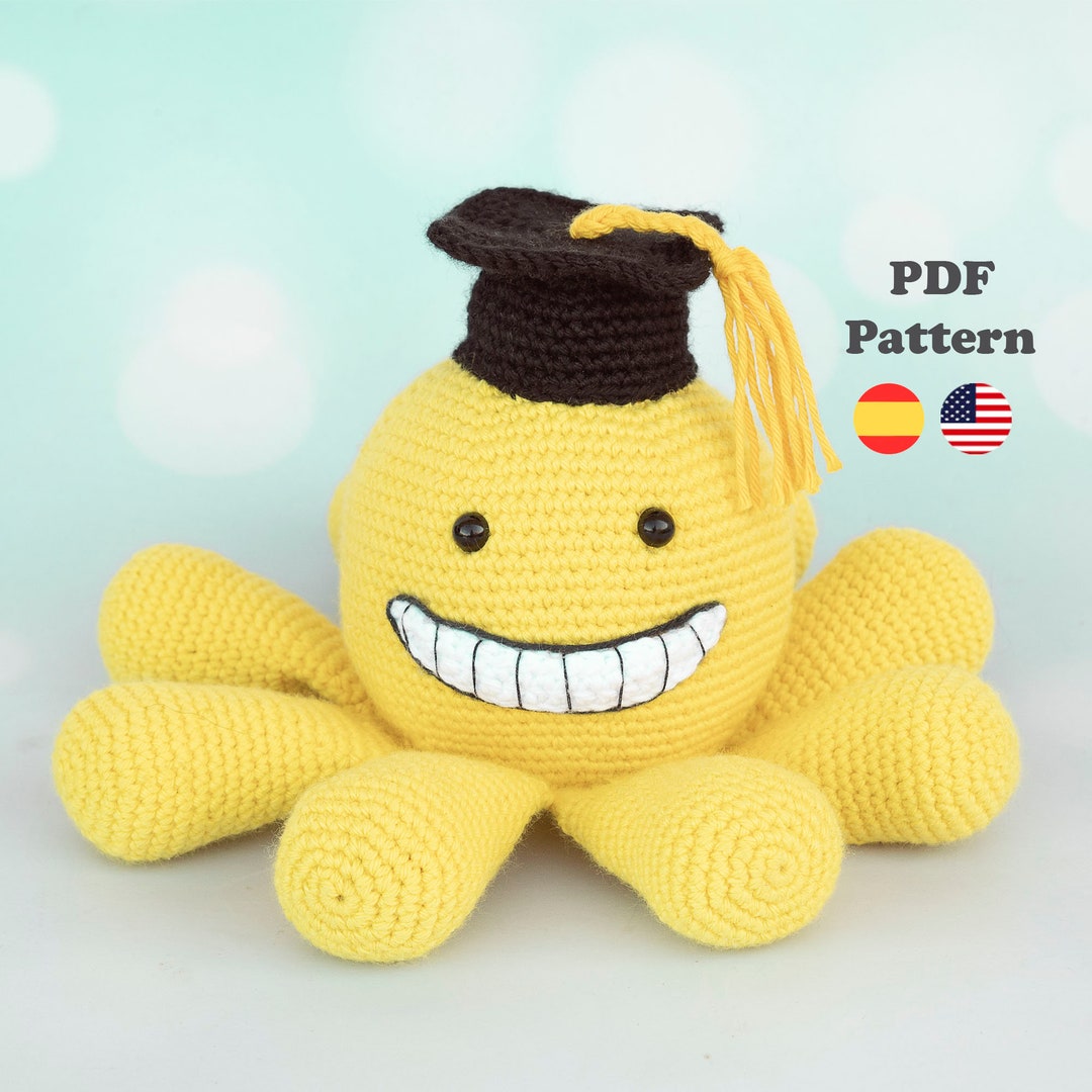 Crochet Pattern Koro-sensei Assassination Classroom | Amigurumi Crochet ...