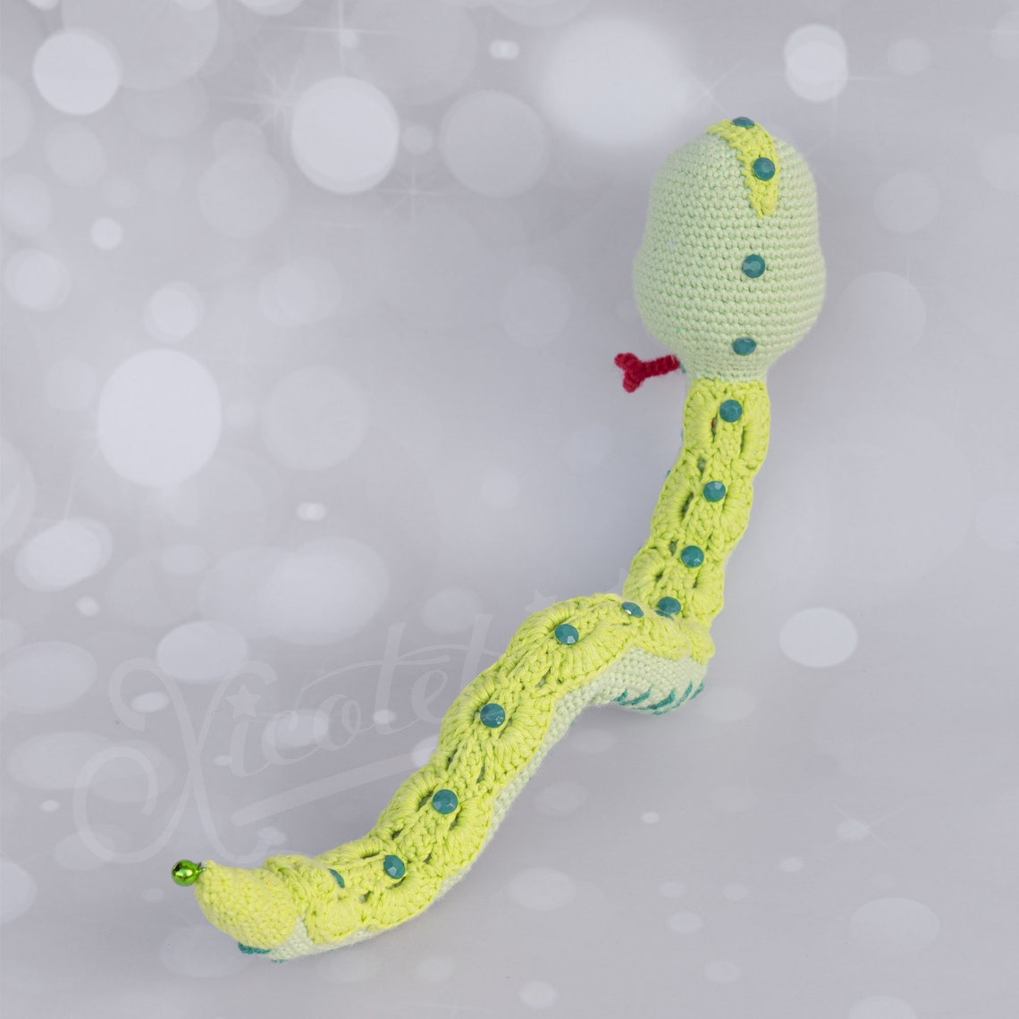 Crochet Amigurumi Pattern Drake the Snake Amigurumi Crochet - Etsy