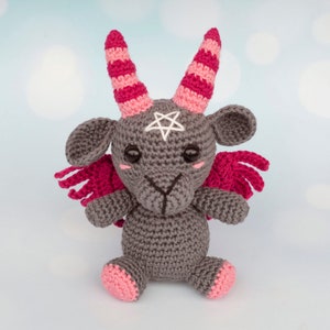 Baby Baphomet Demon Devil Goat Amigurumi Pattern | Pdf-pattern | ENG ...