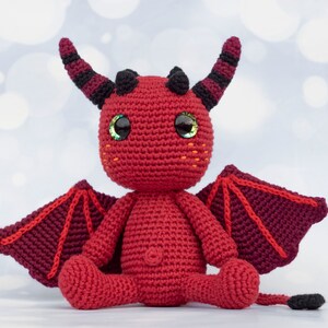 Baby Devil Demon Crochet Amigurumi Pattern | Pdf-pattern | ENG / SPA ...