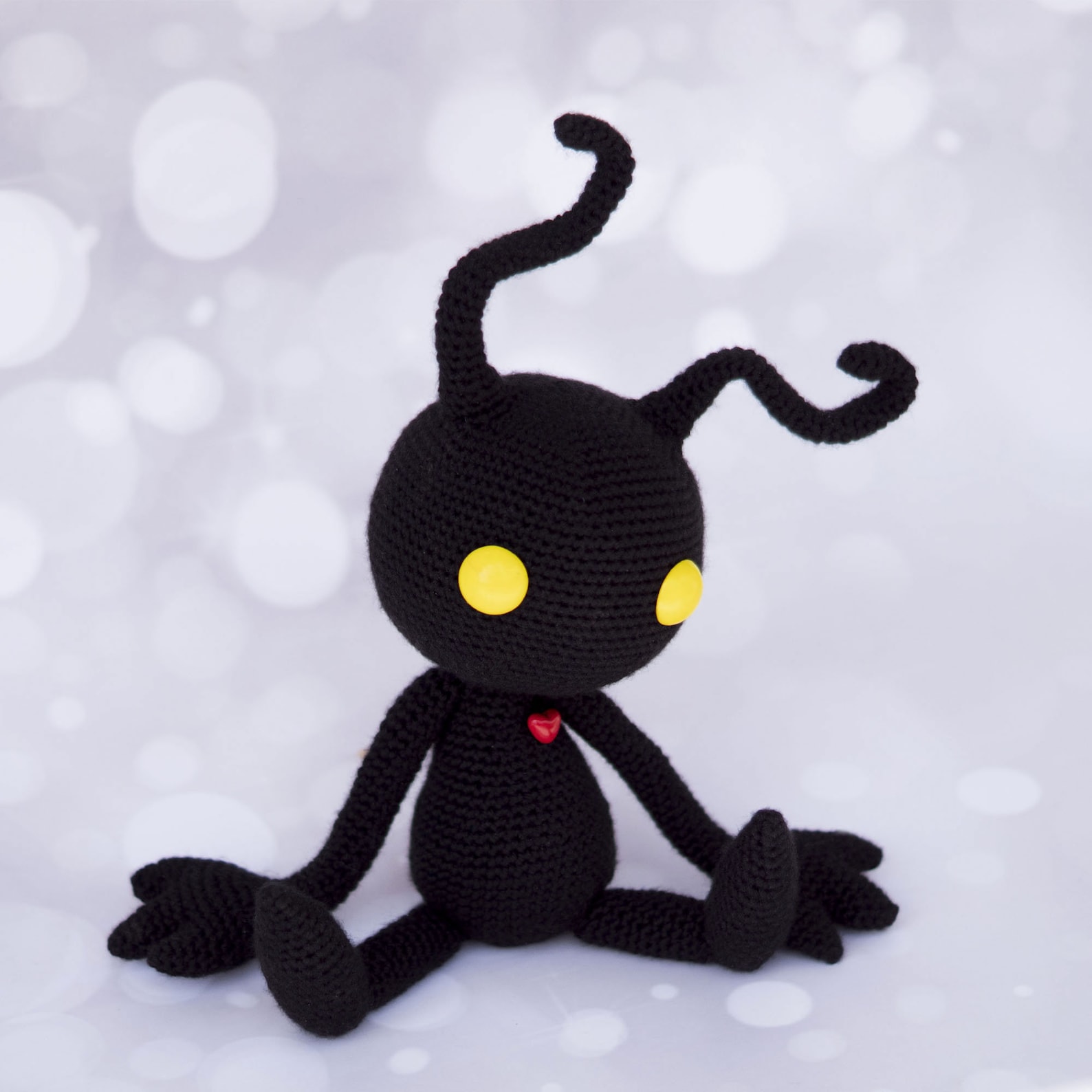 Crochet Pattern Shadow Heartless Kingdom Hearts Amigurumi - Etsy