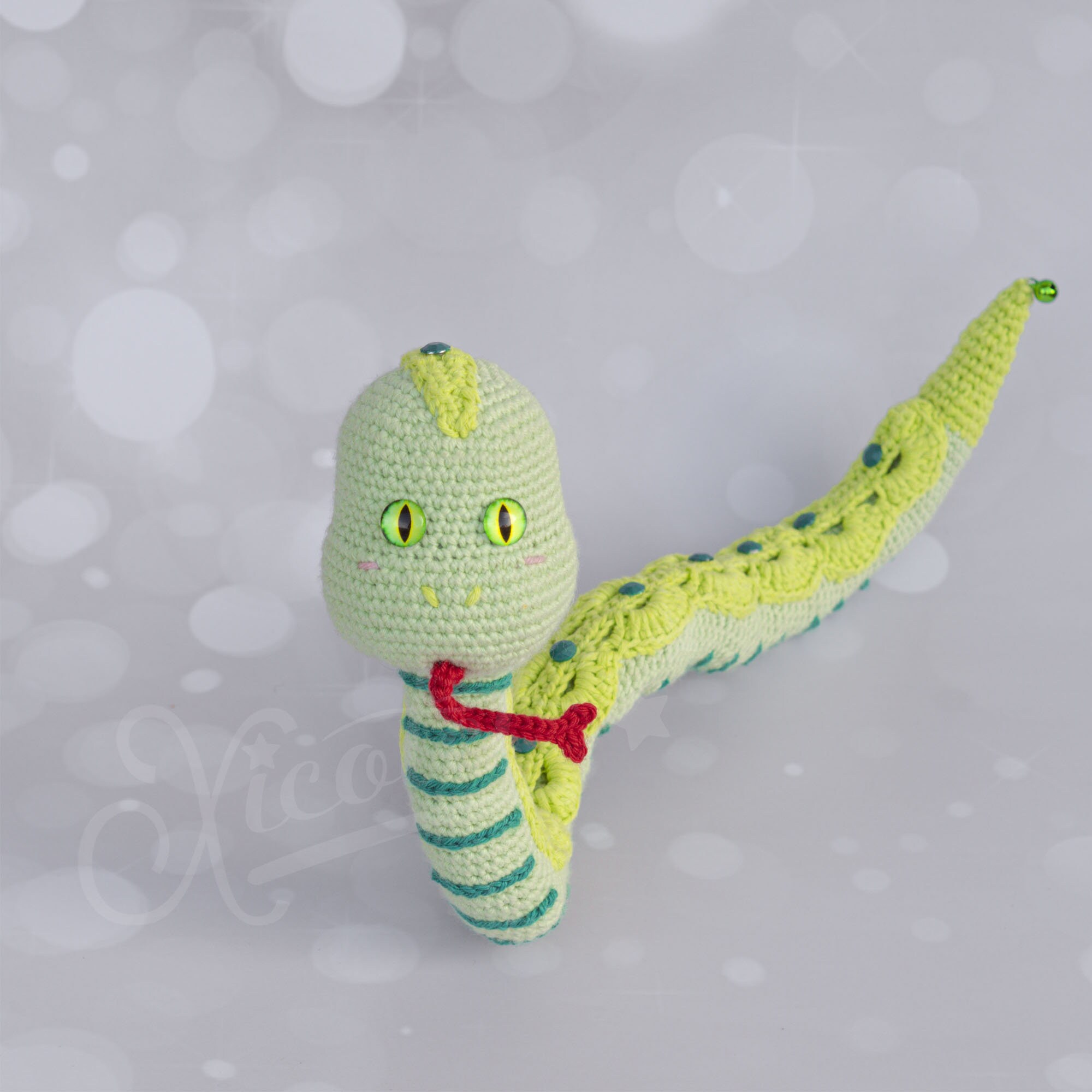 Crochet Pattern Drake the Snake Amigurumi Crochet PDF | Etsy