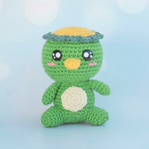 Crochet Pattern Kappa Yakai Kawaii | Amigurumi Crochet | Pdf-pattern ...