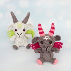Baby Baphomet Demon Devil Goat Amigurumi Pattern | Pdf-pattern | ENG ...