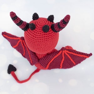 Baby Devil Demon Crochet Amigurumi Pattern | Pdf-pattern | ENG / SPA ...