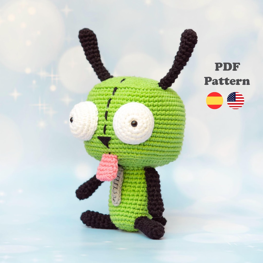 Gir Alien Amigurumi Crochet Pattern | Amigurumi Crochet | PDF Pattern ...