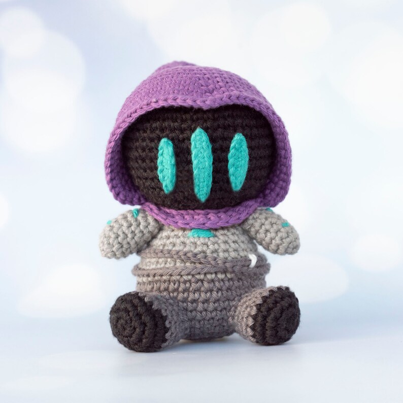 Omen Valorant Agent Amigurumi Crochet Pattern Pdf PDF - Etsy España