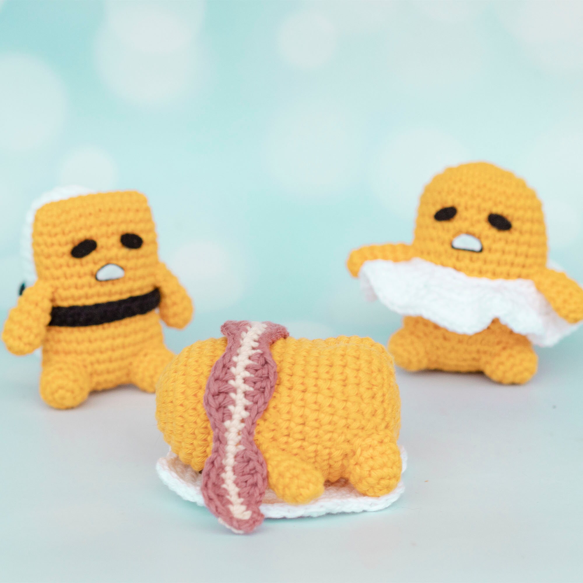3in1 Egg Yolk Amigurumi Pattern PDF Pattern ENG / ESP - Etsy