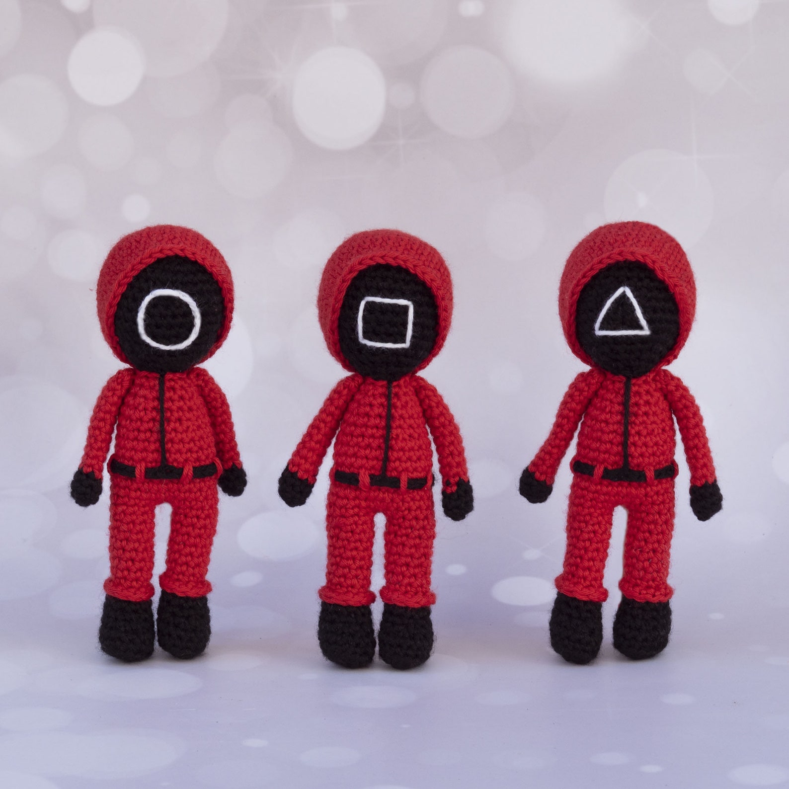 Crochet Pattern Squid Game Amigurumi Pattern ENG / ESP | Etsy