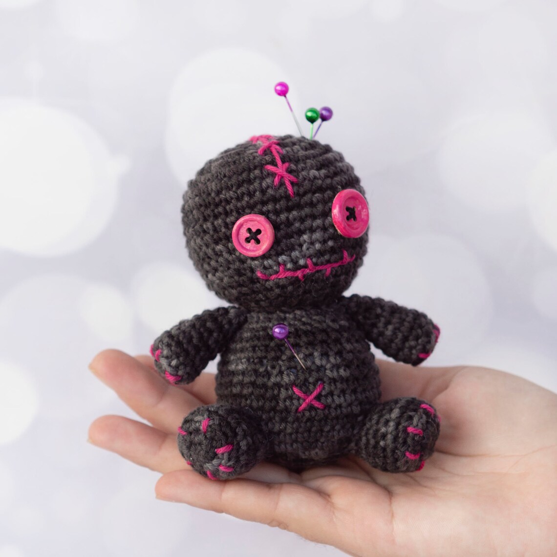 Voodoo dolls Amigurumi Crochet Pattern Pdf Voodoo PDF Pattern - Etsy España
