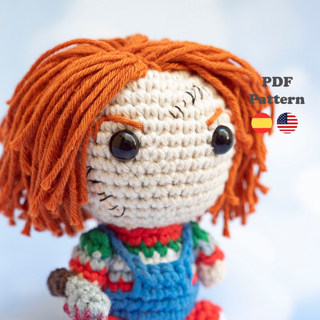 Mini Chucky Child's Play Amigurumi Crochet Pattern Pdf| PDF Pattern ...