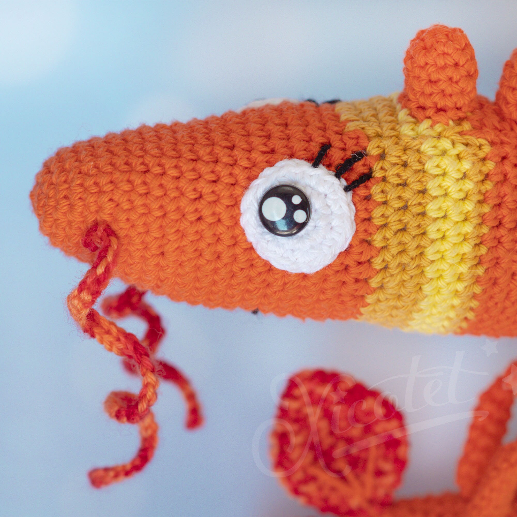 Crochet Amigurumi Pattern Ula the Prawn Amigurumi Pattern - Etsy