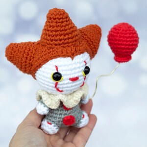 Mini Pennywise It Amigurumi Crochet Pattern Pdf| PDF Pattern | ENG/ESP ...