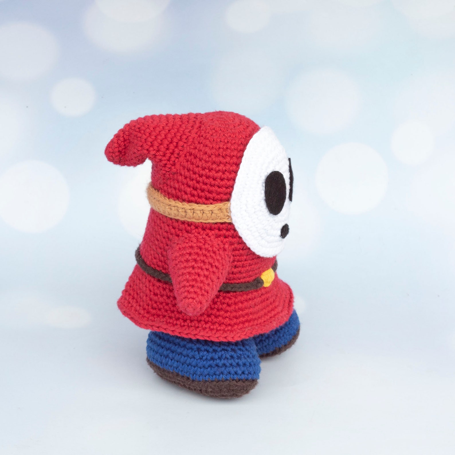 Shy Guy Mario Video Game Amigurumi Crochet Pattern Amigurumi Crochet ...