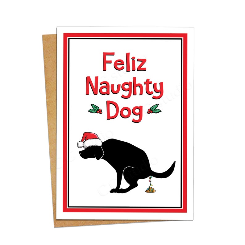 Dog Christmas Cards Funny Christmas Cards Friend Christmas Etsy dog-christmas-cards-funny-christmas-cards-friend-christmas-etsy