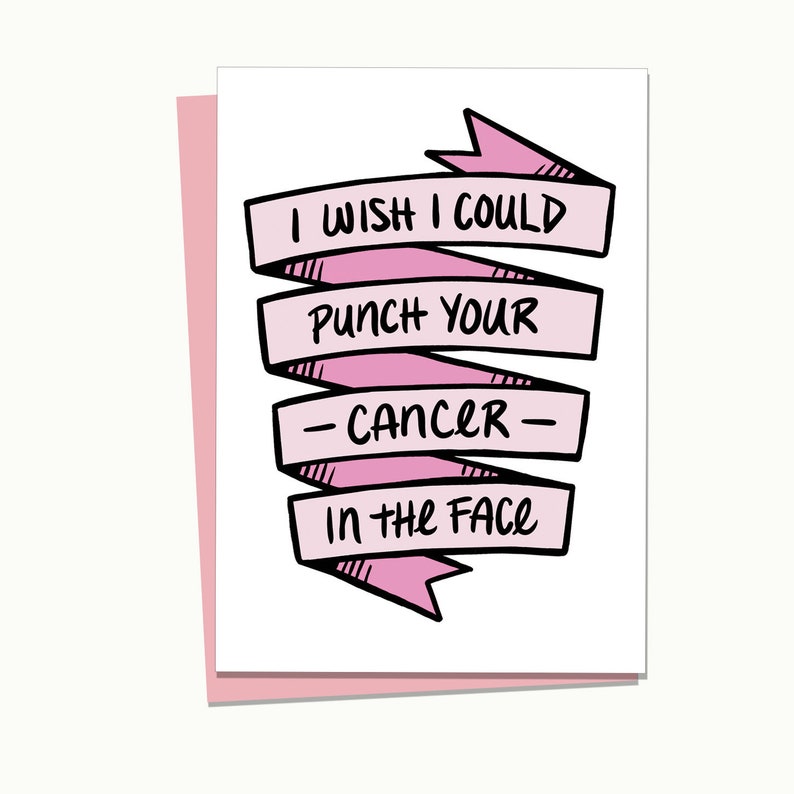 Punch Your Cancer In The Face Cancer Card Funny Get Well Etsy punch-your-cancer-in-the-face-cancer-card-funny-get-well-etsy