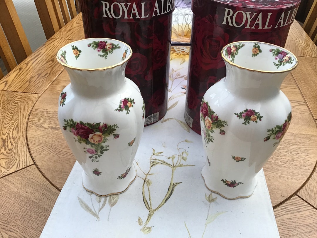 A Pair of OCR Vases in Presention Boxes - Etsy